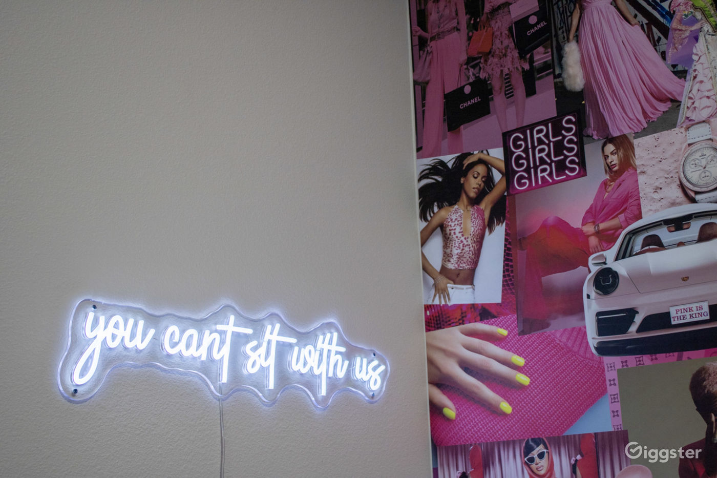 Pink-ish Pink Retreat in Downtown Dallas | Rent this location on Giggster