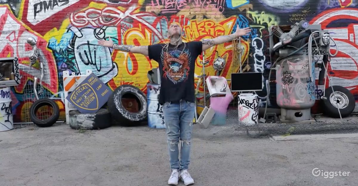 Graffiti + Urban Industrial Walls for Filming | Rent this location on ...