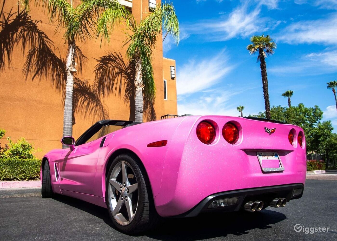 **BARBIE PINK CORVETTE** | Rent this location on Giggster