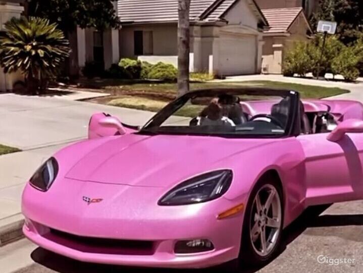 **BARBIE PINK CORVETTE** | Rent this location on Giggster