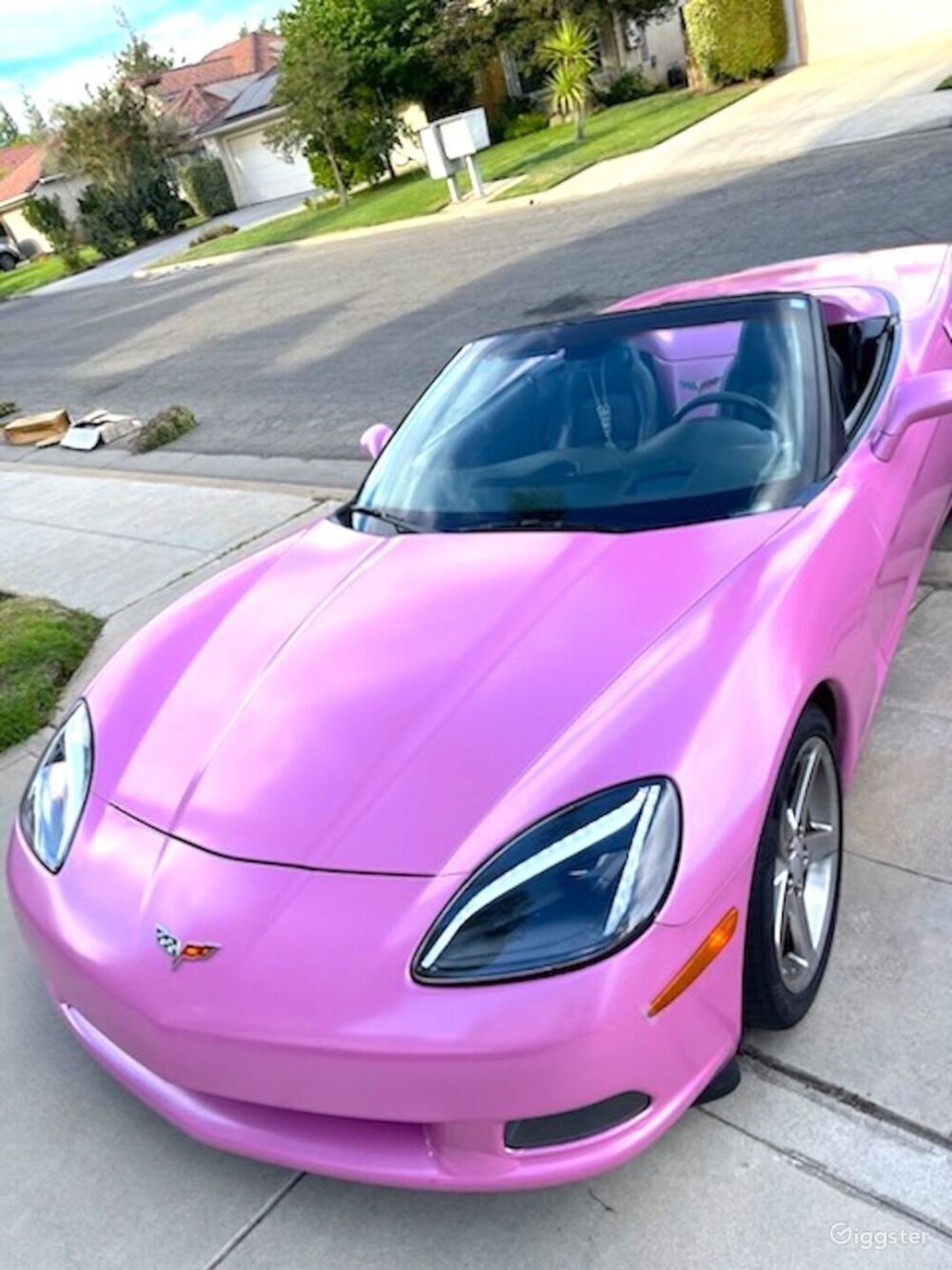 **BARBIE PINK CORVETTE** | Rent this location on Giggster
