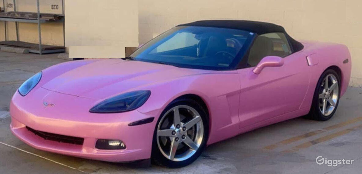 **BARBIE PINK CORVETTE** | Rent this location on Giggster