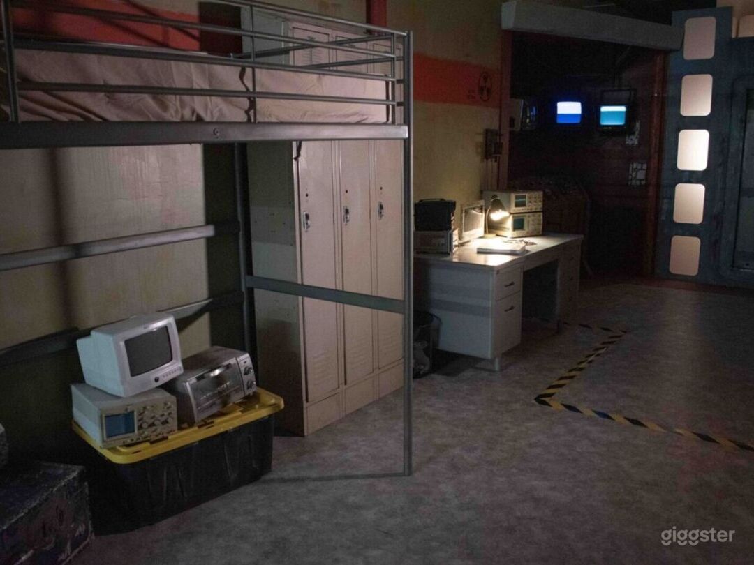 Grunge BUNKER Creative Sci-Fi Production Set | Rent this location on Giggster