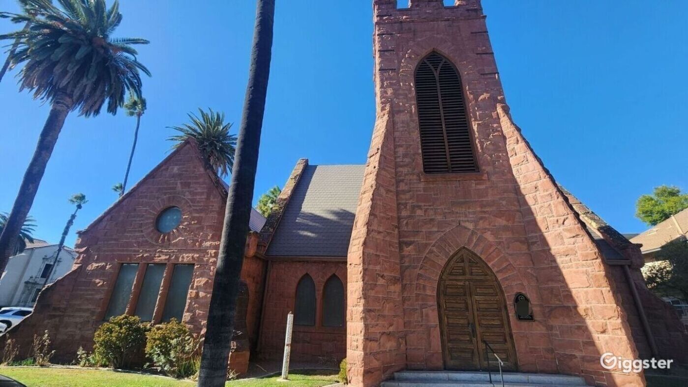 Red Sandstone Church - Historical Landmark | Rent this location on Giggster