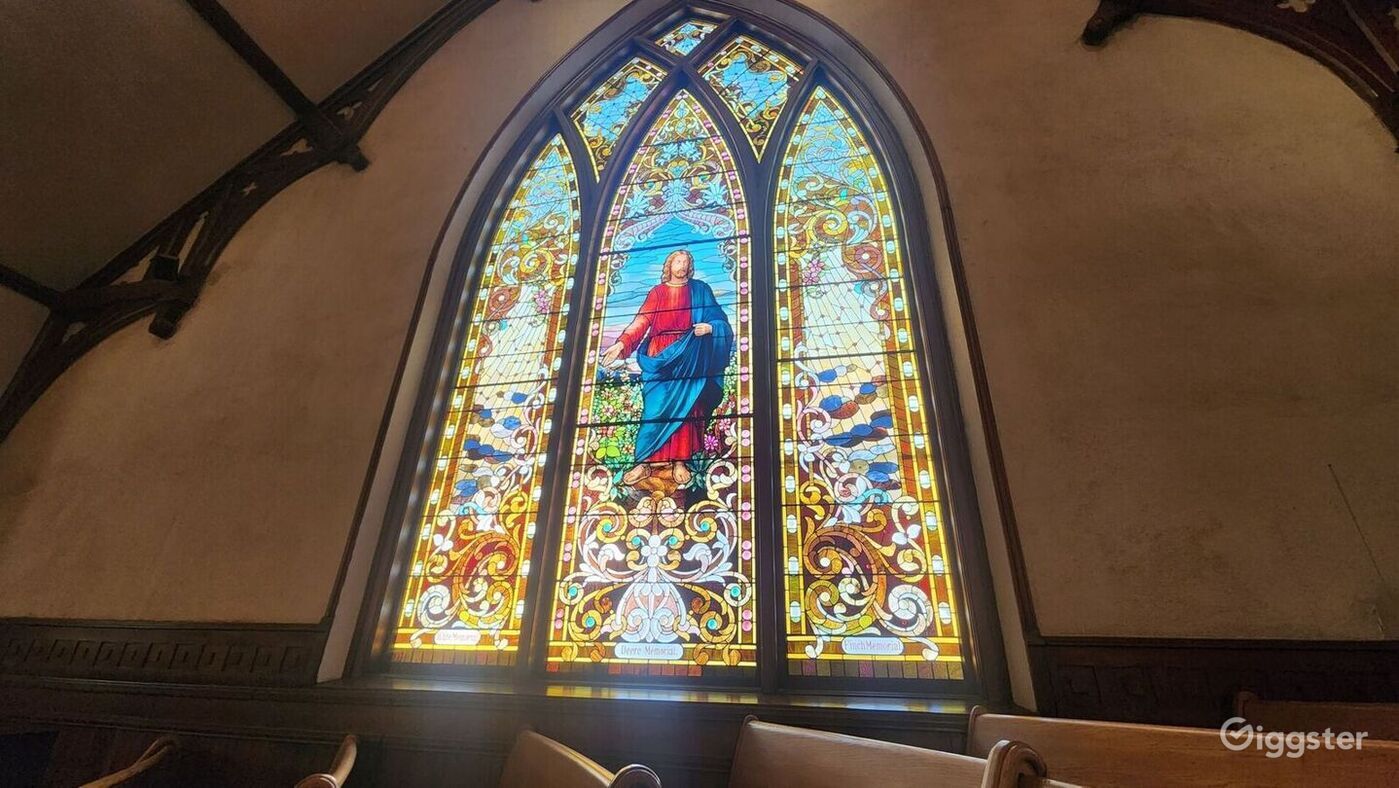 Red Sandstone Church - Historical Landmark | Rent this location on Giggster