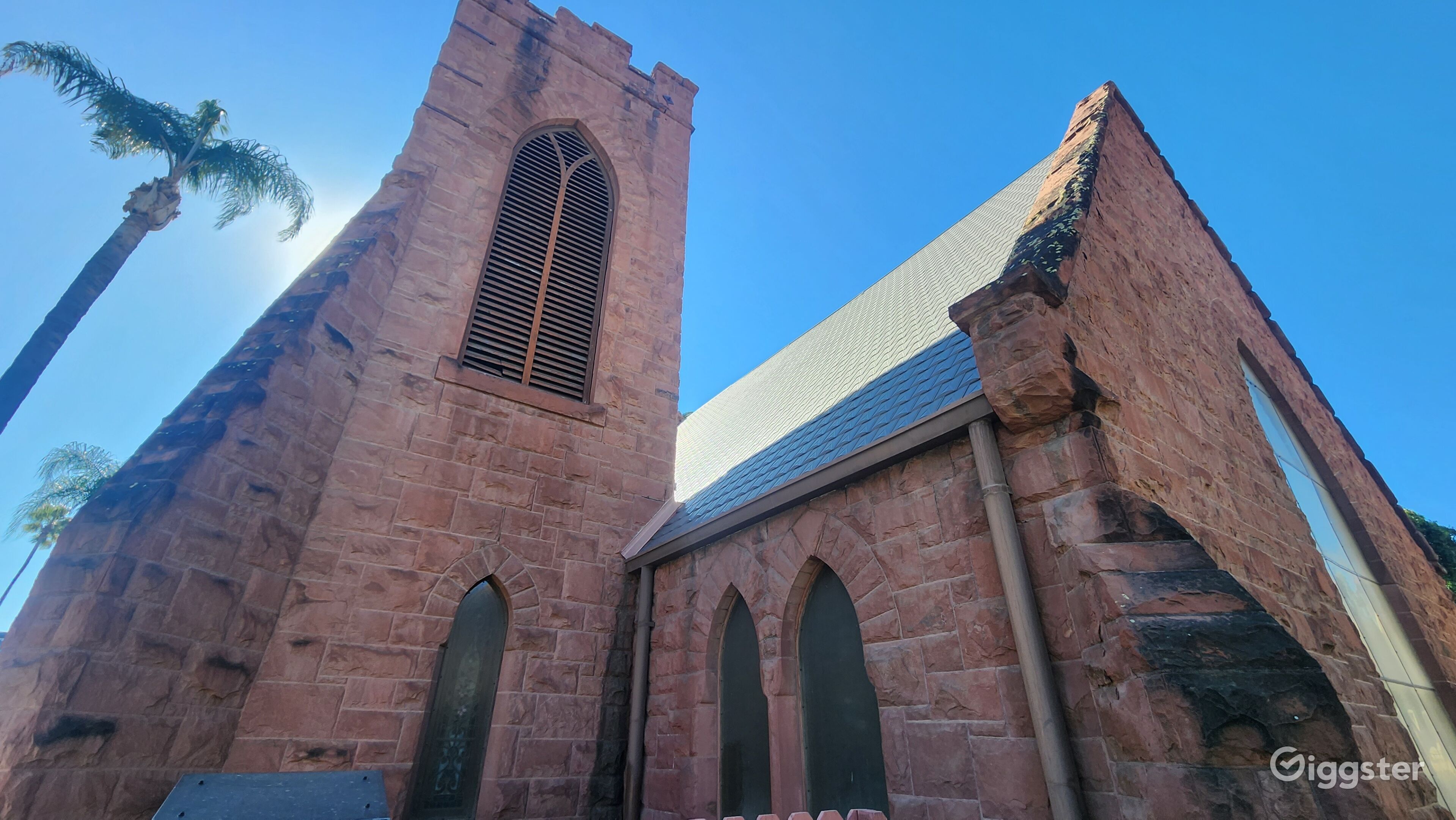 Red Sandstone Church - Historical Landmark | Rent this location on Giggster