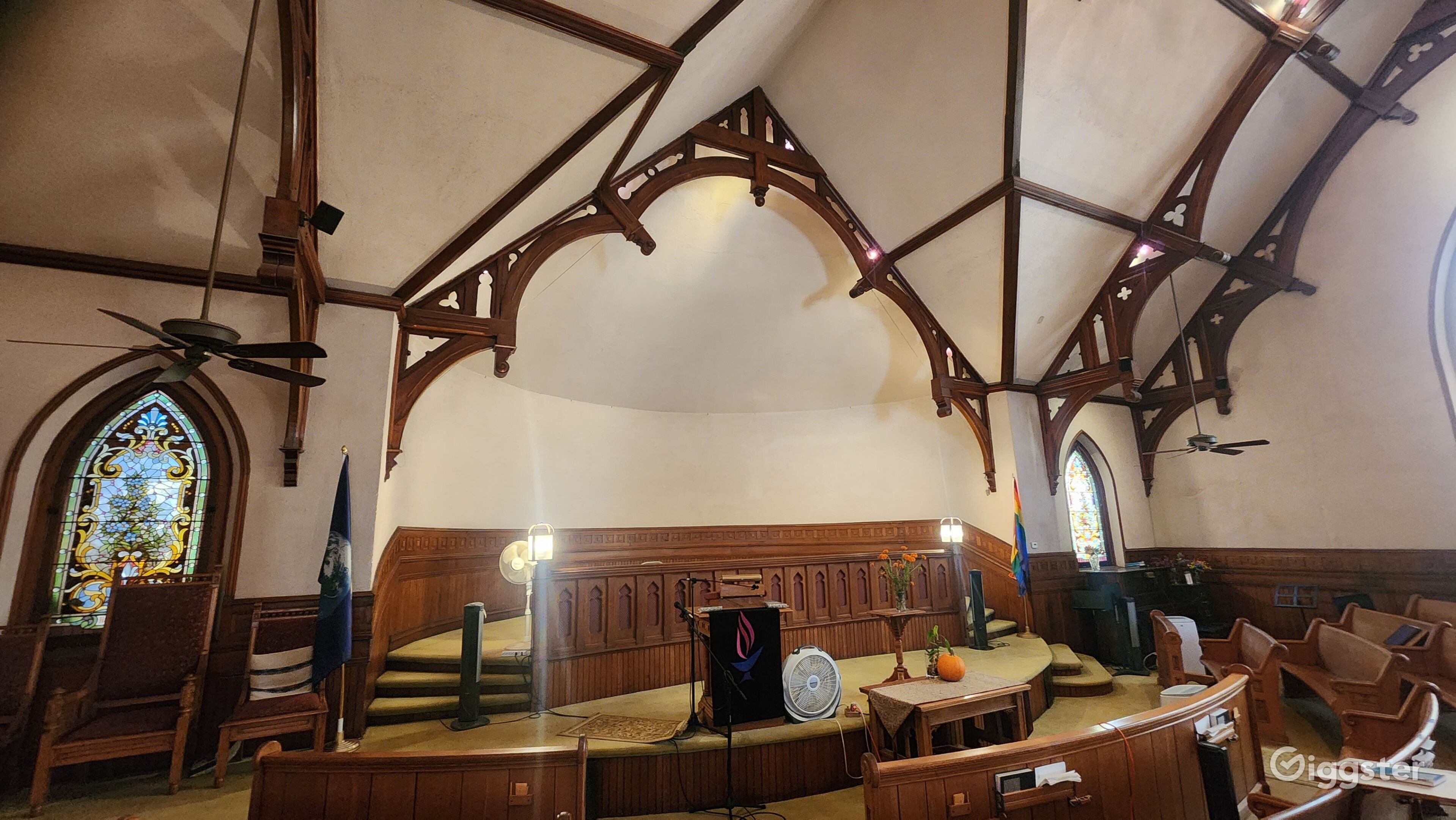 Red Sandstone Church - Historical Landmark | Rent this location on Giggster