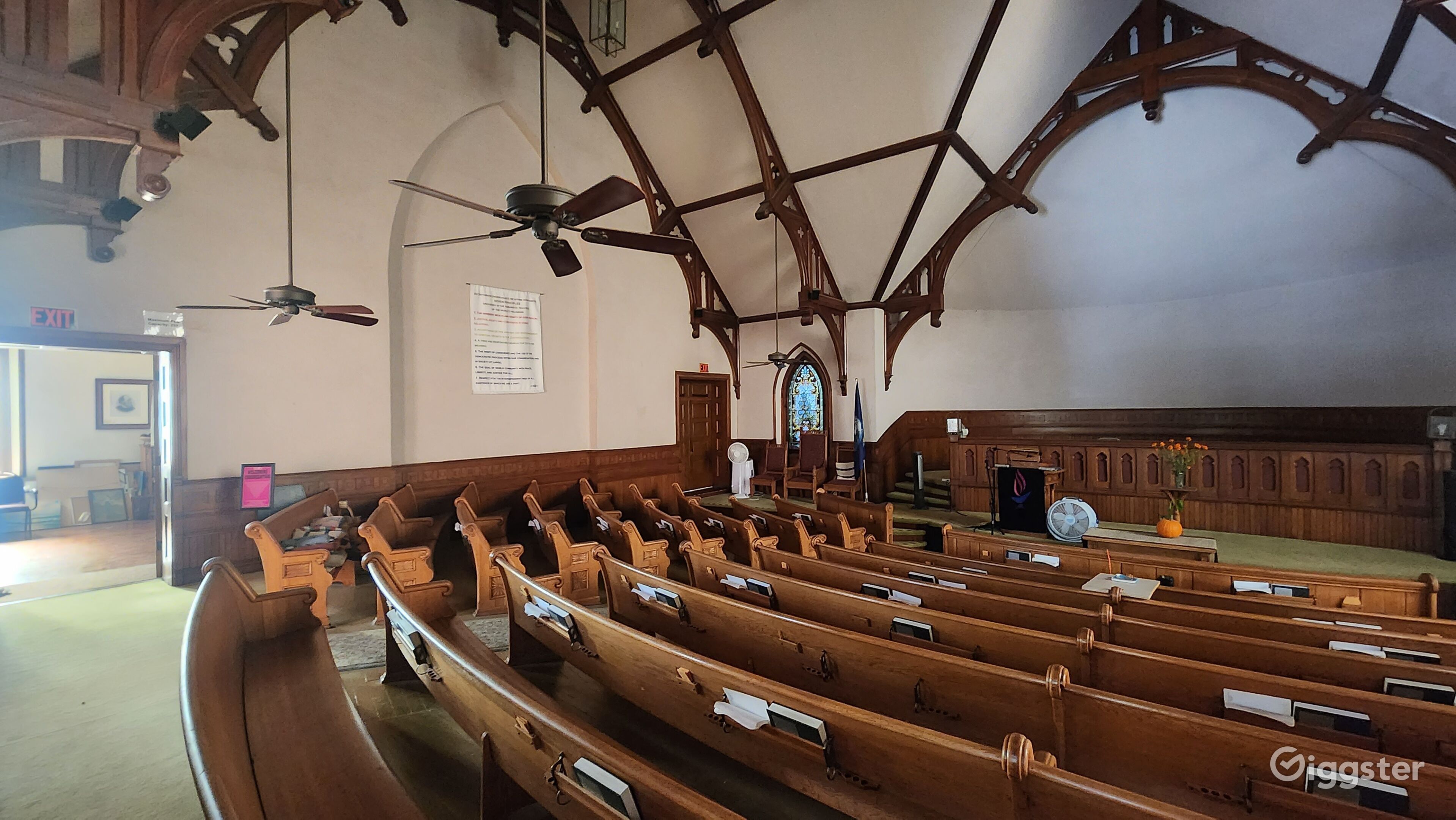 Red Sandstone Church - Historical Landmark | Rent this location on Giggster