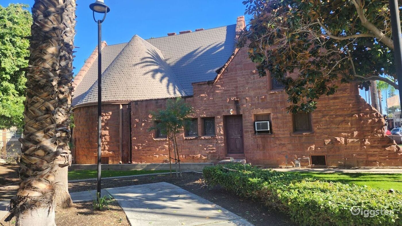 Red Sandstone Church - Historical Landmark | Rent this location on Giggster