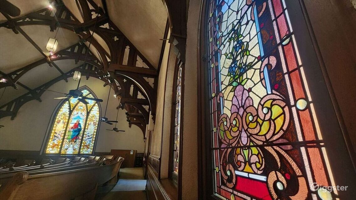 Red Sandstone Church - Historical Landmark | Rent this location on Giggster