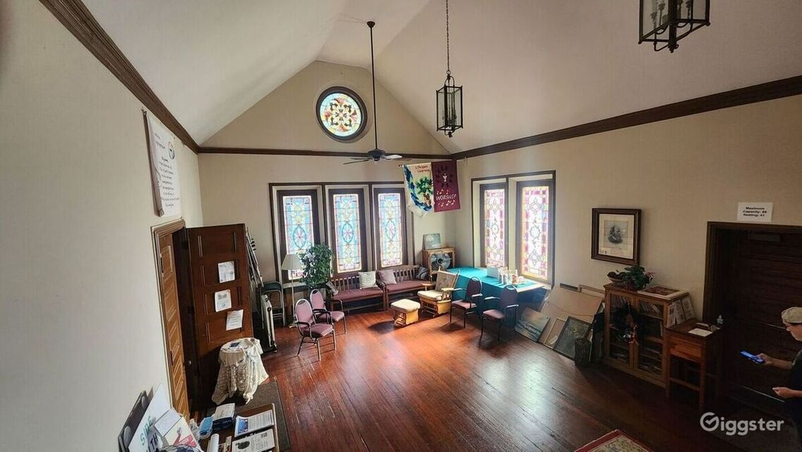 Red Sandstone Church - Historical Landmark | Rent this location on Giggster