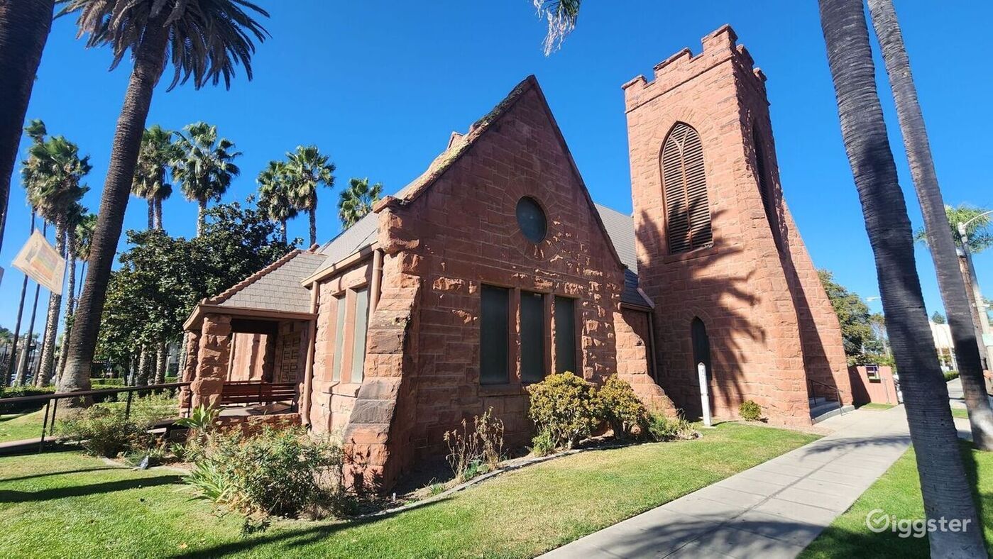 Red Sandstone Church - Historical Landmark | Rent this location on Giggster
