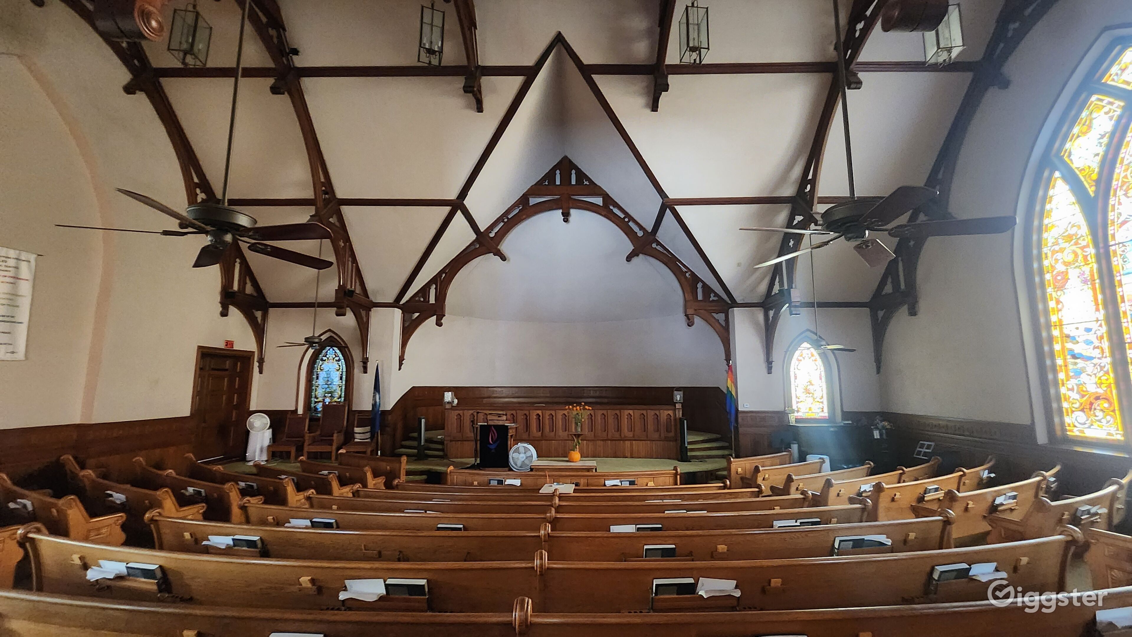 Red Sandstone Church - Historical Landmark | Rent this location on Giggster