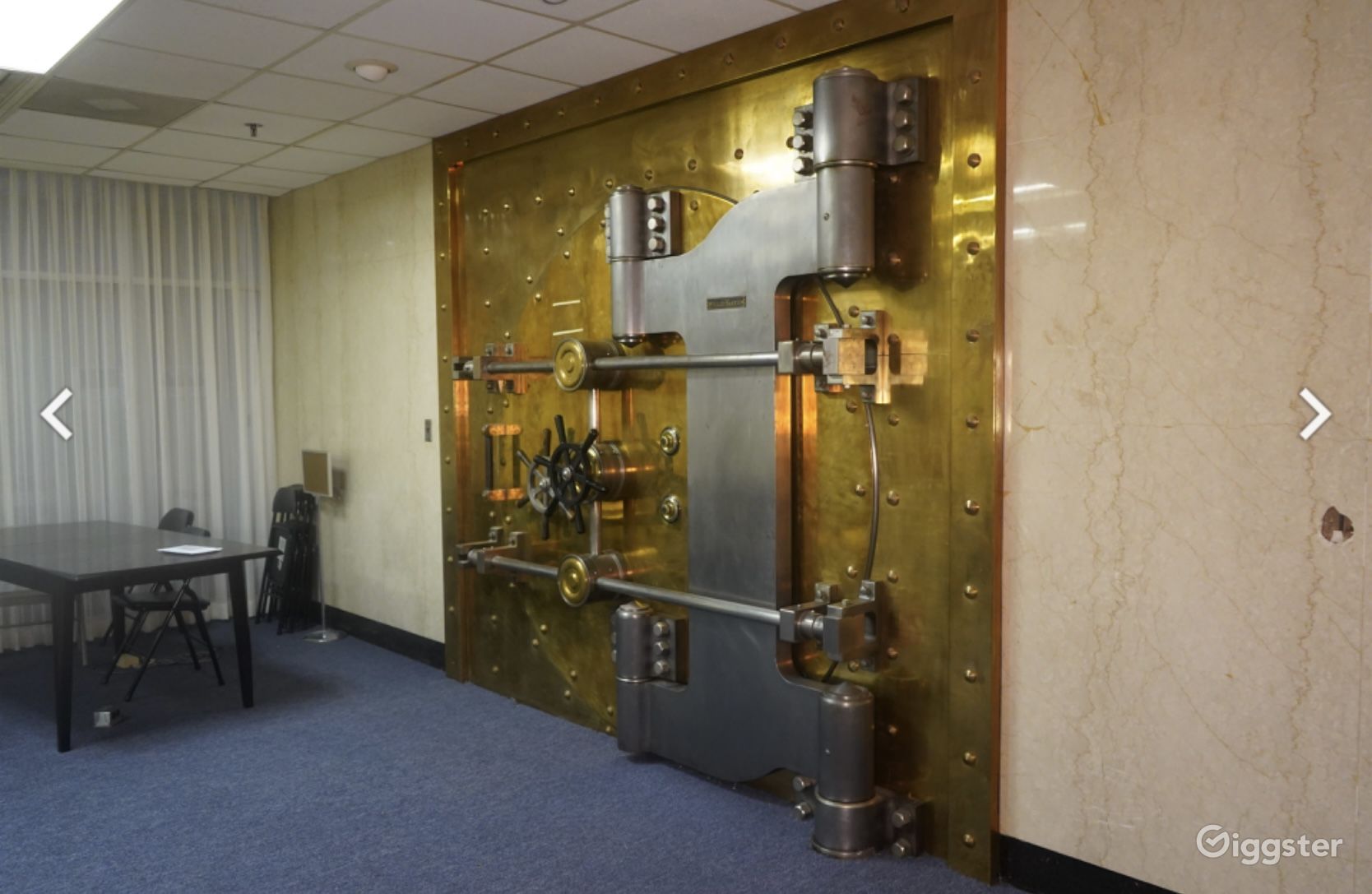 Production Studio Bank Vault | Rent this location on Giggster