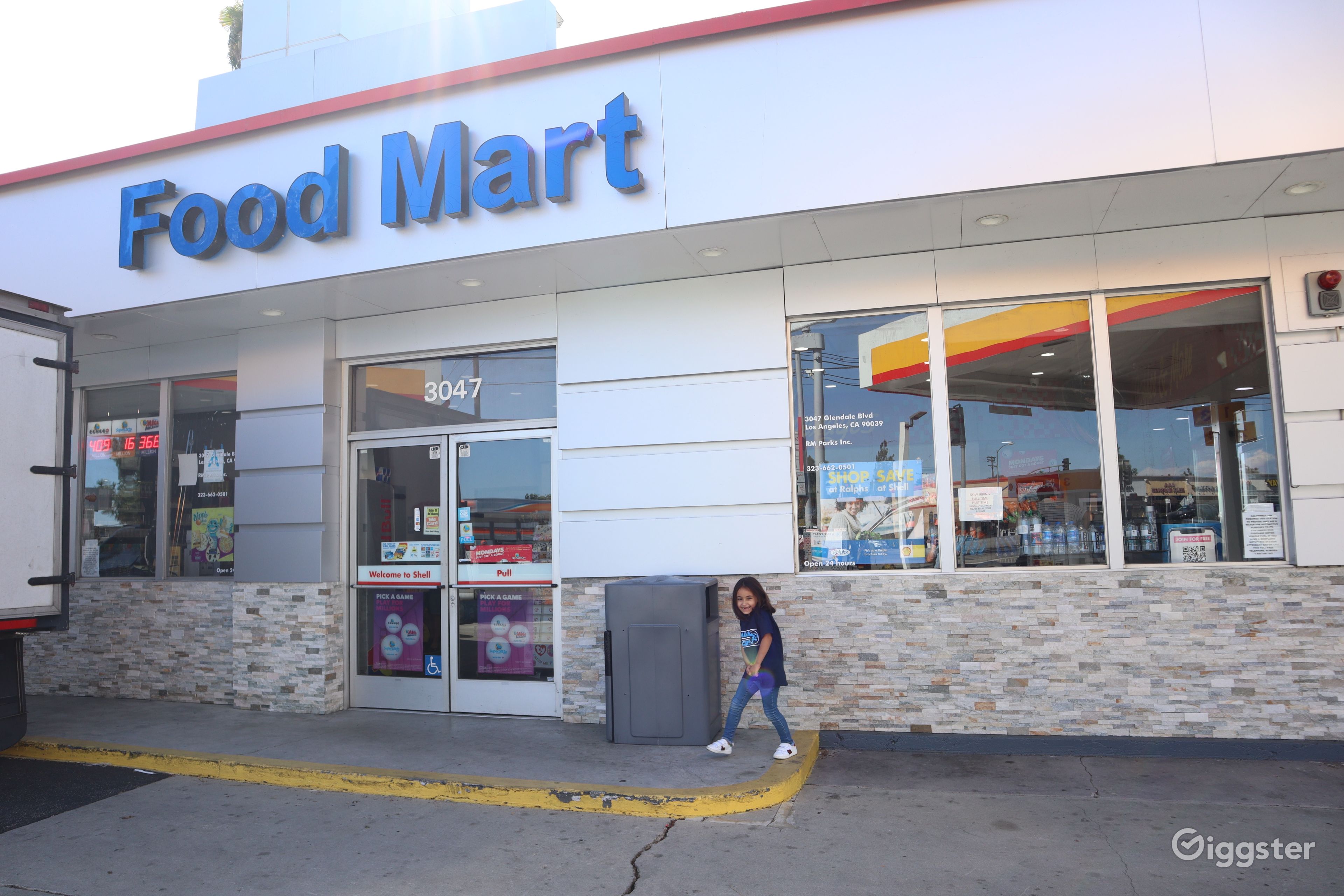 Gas Station, Food Mart for filming | Rent this location on Giggster