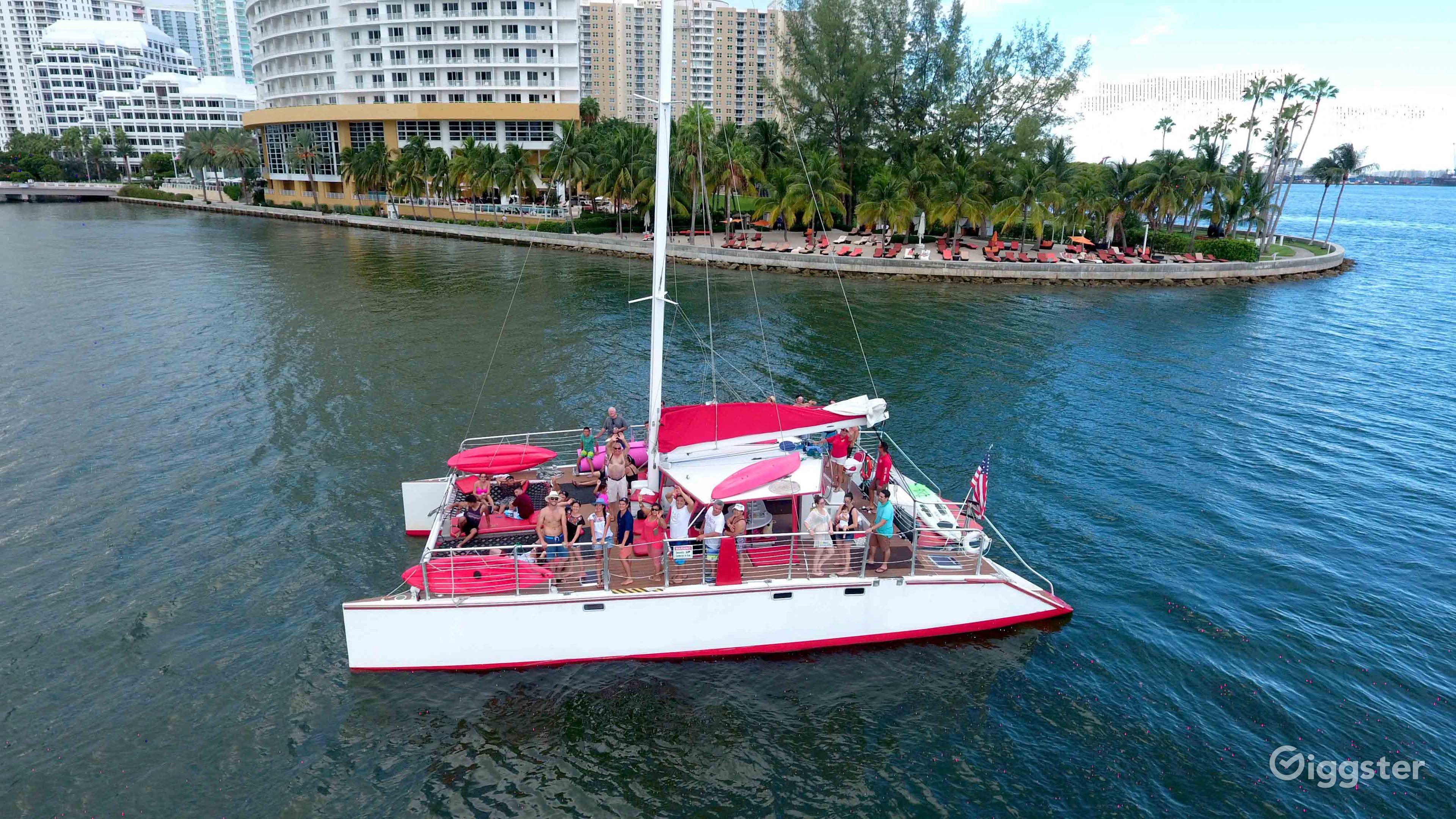 Relaxed and Spacious 49FT CATAMARAN Party Boat Space Events | Rent this ...