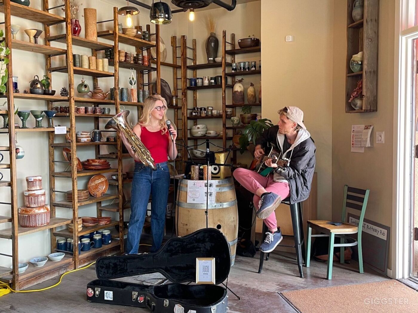 Unique Pottery Pub in Downtown Santa Fe | Rent this location on Giggster