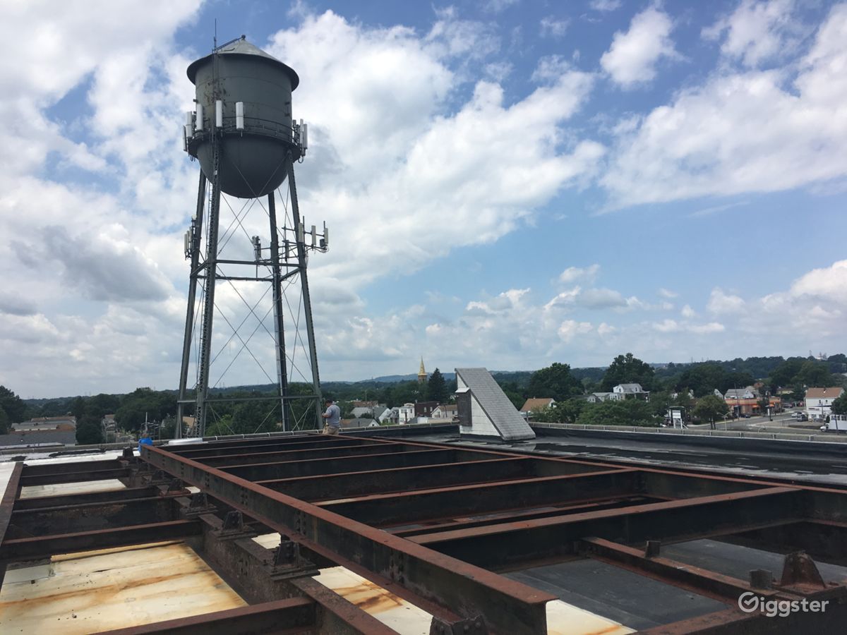 Awesome Industrial Rooftop & Exteriors | Rent this location on Giggster
