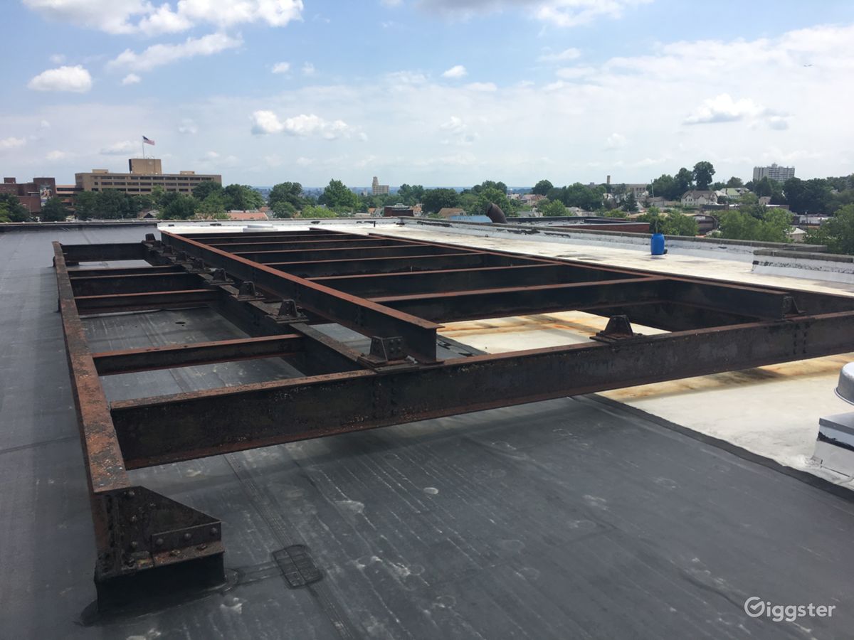 Awesome Industrial Rooftop & Exteriors | Rent this location on Giggster