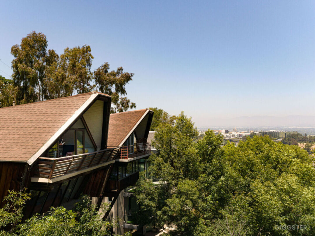 Iconic Gesner Boathouse in Hollywood Hills | Rent this location on Giggster