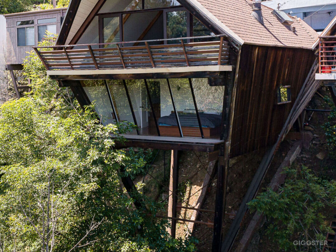 Rent Iconic Mid-Century Gesner Boathouse | Hollywood Hills Film Location