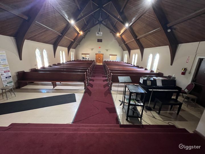 Church for filming | Rent this location on Giggster