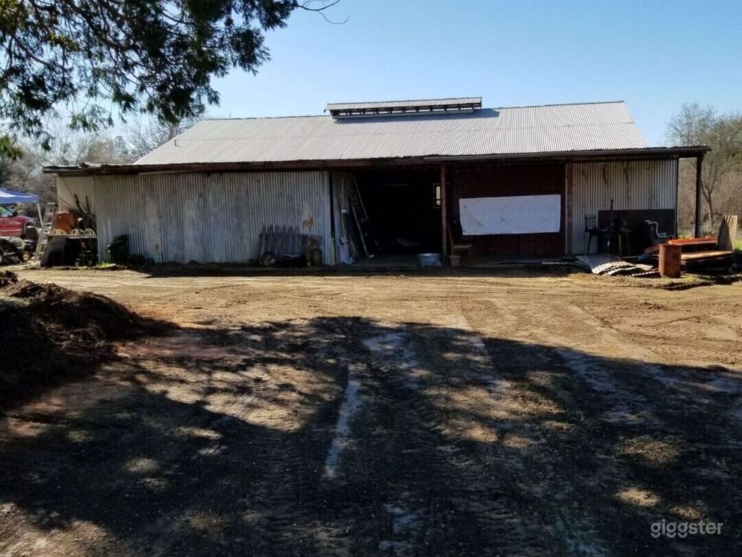 Historic Corrugated Metal & Redwood Barn | Rent this location on Giggster