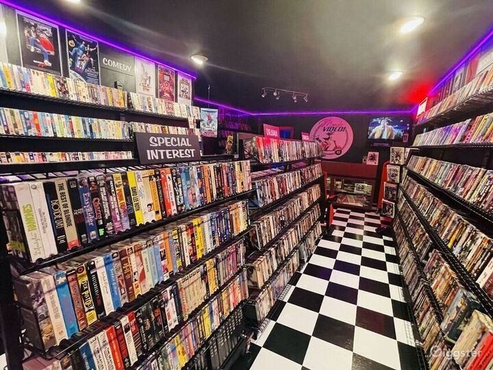 1980s Video Store Set / Stranger Things / 80s 90s | Rent this location ...