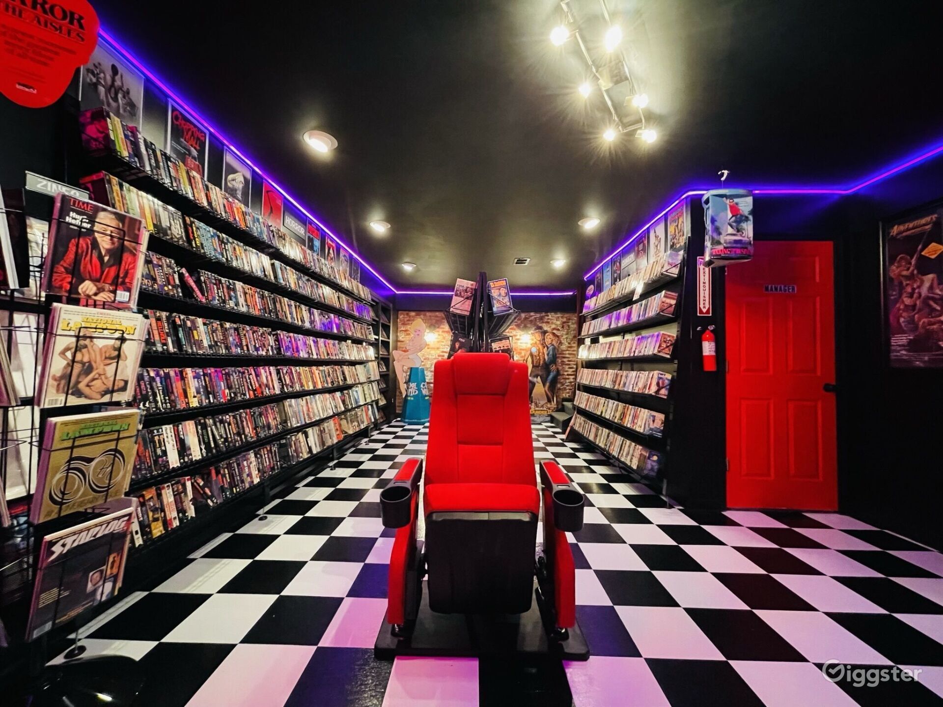 1980s Video Store Set / Stranger Things / 80s 90s | Rent this location ...