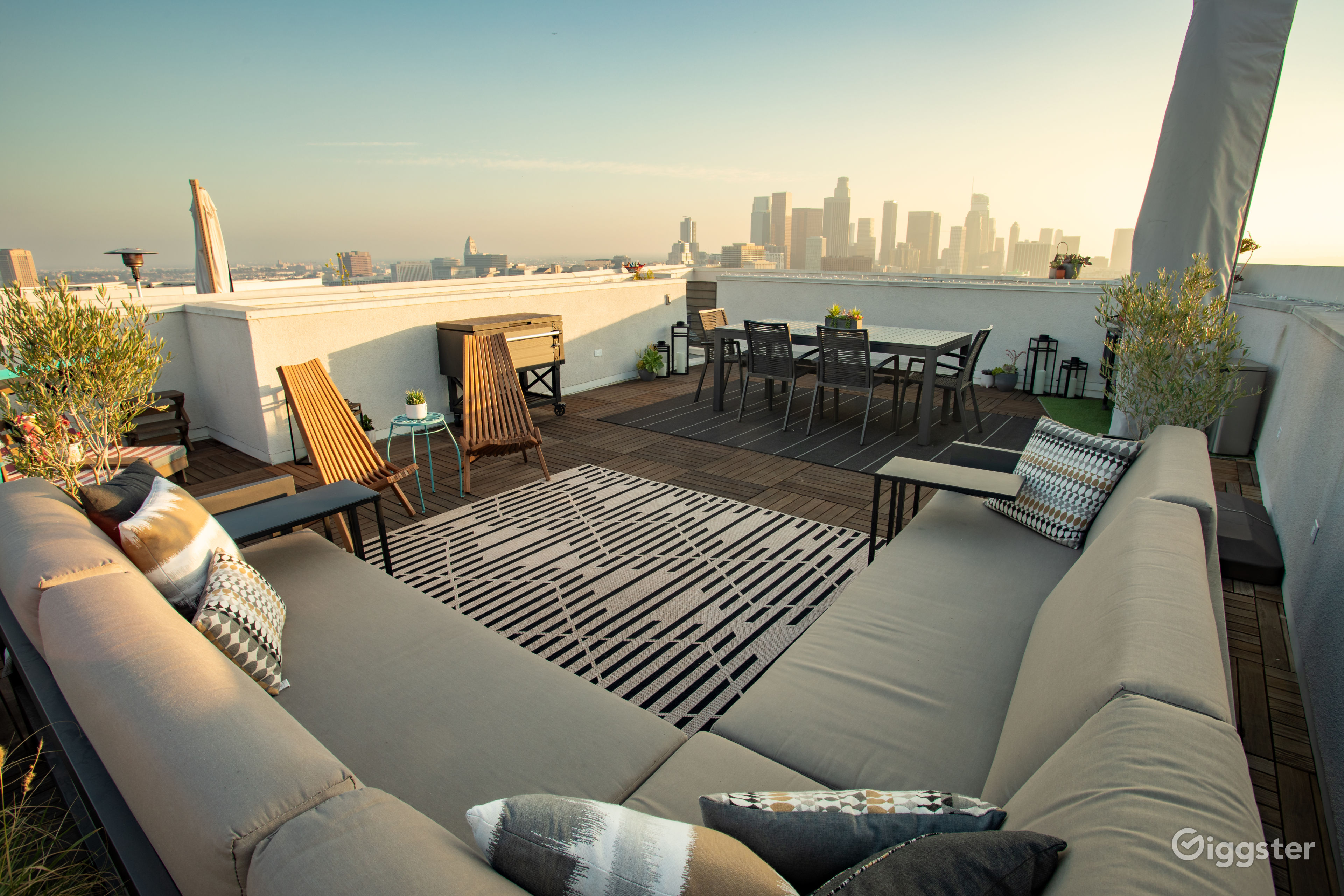 360º Los Angles and DTLA Cityscape Rooftop Views | Rent this location ...