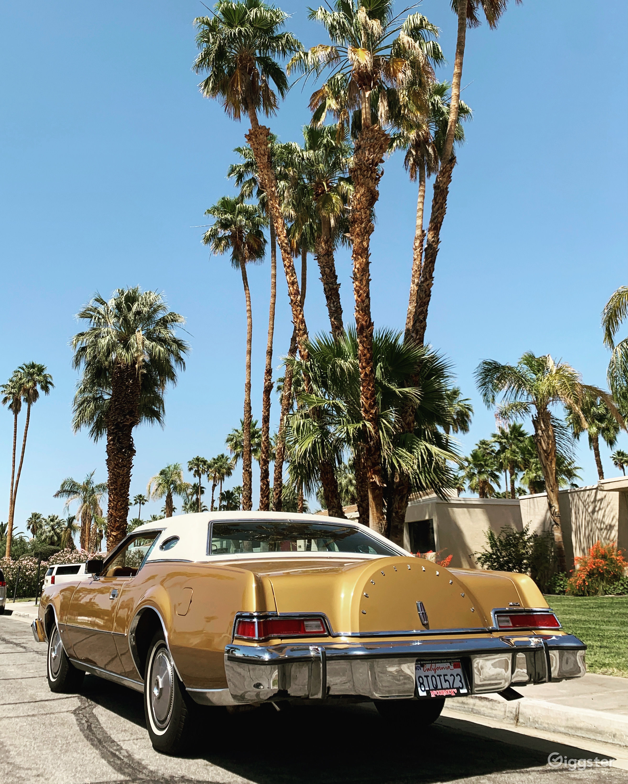 Luxurious 1974 Gold Lincoln Continental Mark IV | Rent this location on ...