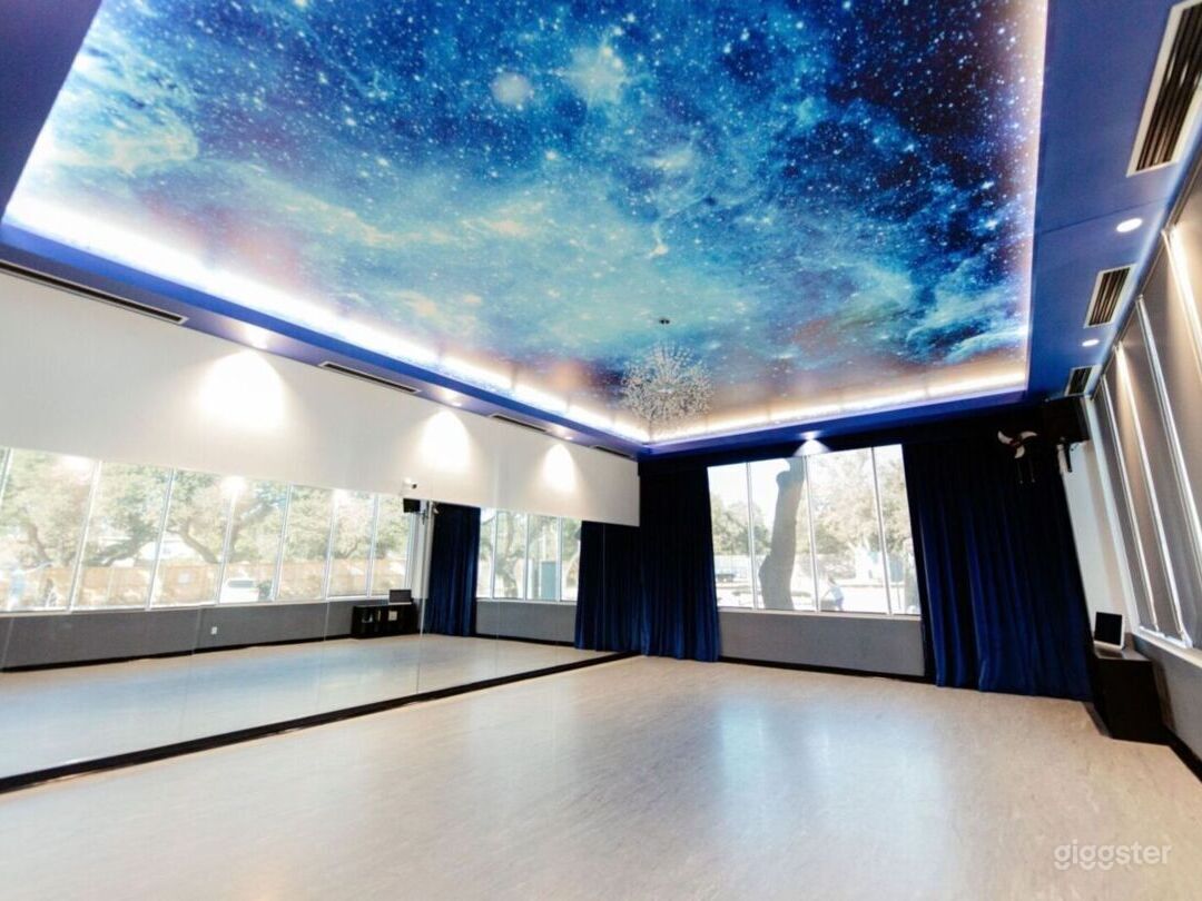 Dance Studio 1 - Starry Night Ceiling | Rent this location on Giggster