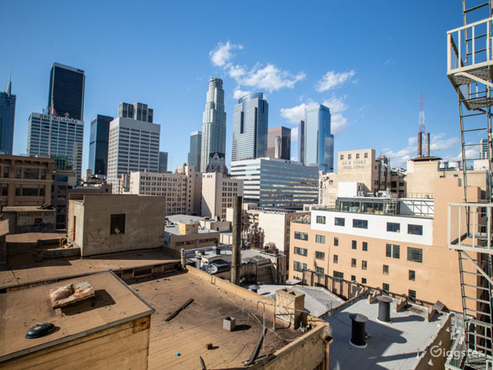 DTLA Library Loft with Skyline View | Rent this location on Giggster