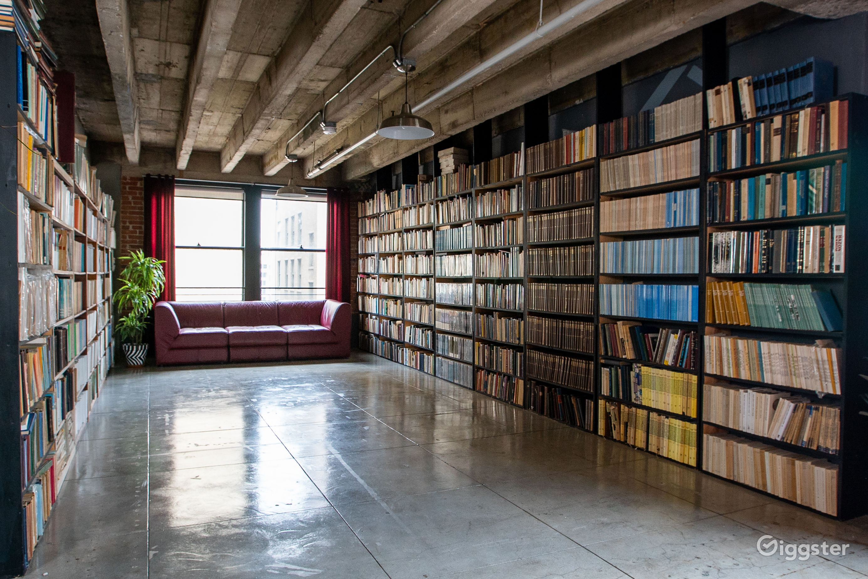 DTLA Library Loft with Skyline View | Rent this location on Giggster