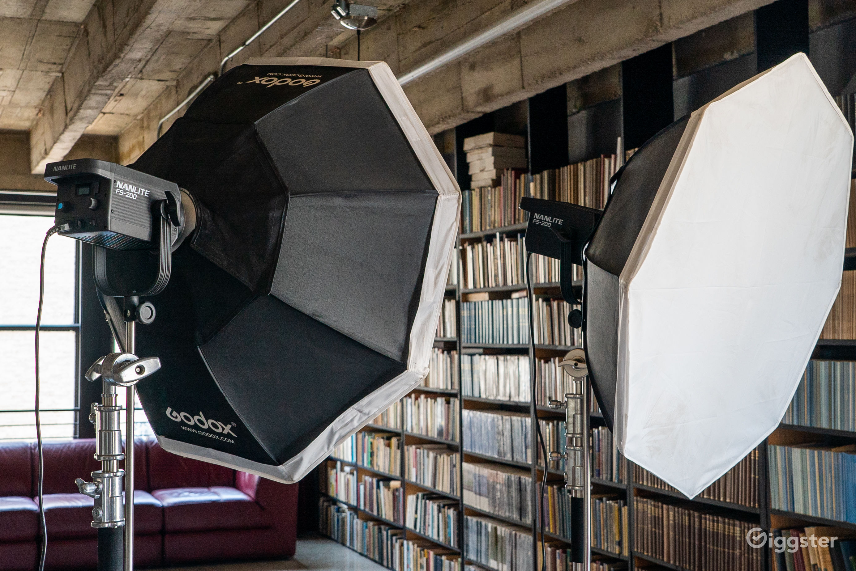 DTLA Library Loft with Skyline View | Rent this location on Giggster