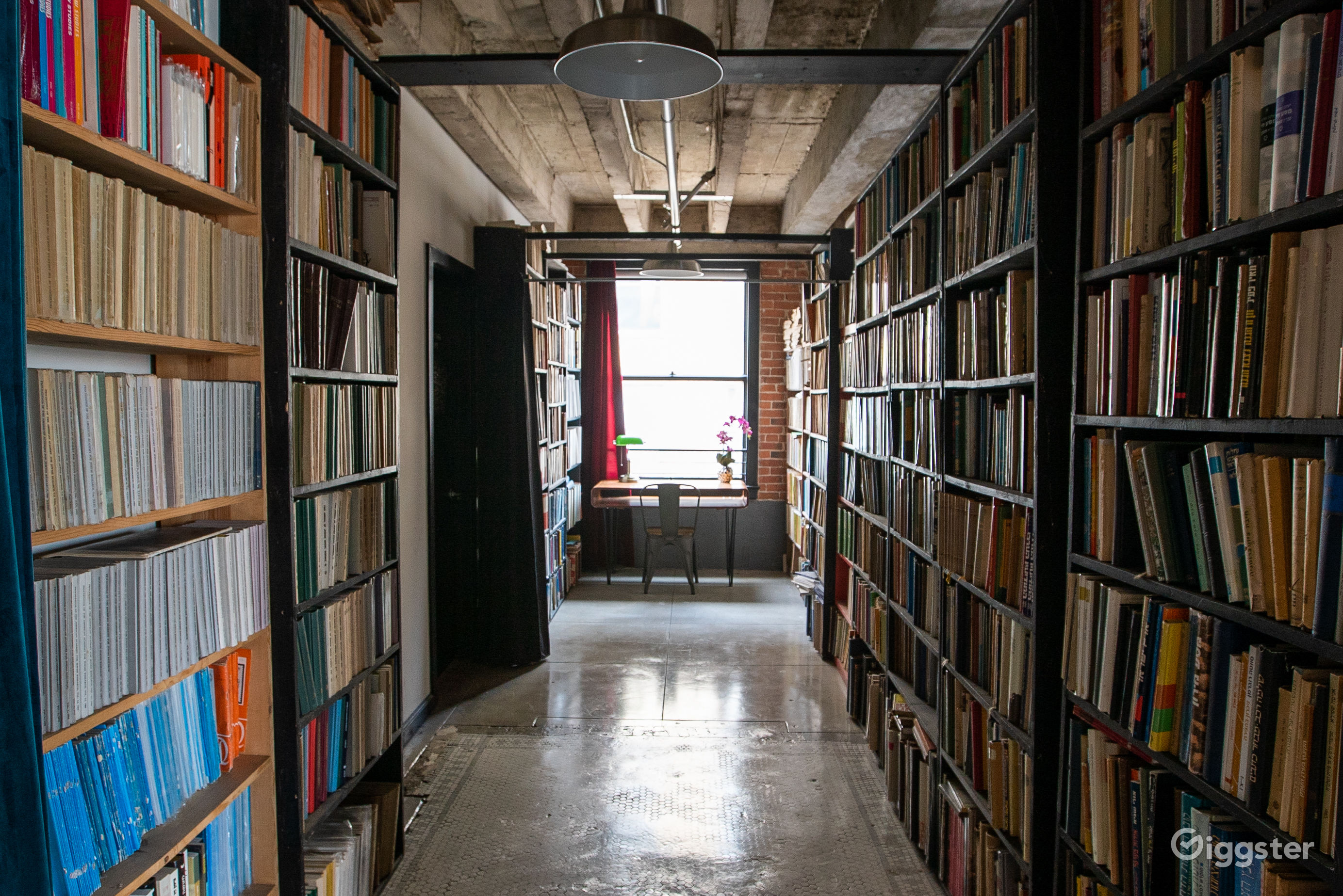 DTLA Library Loft with Skyline View | Rent this location on Giggster