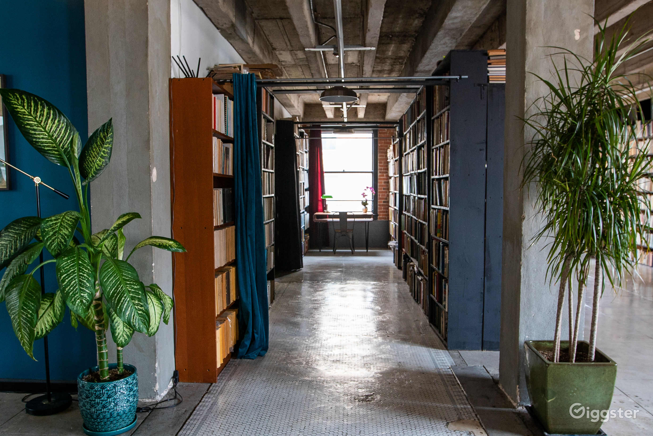 DTLA Library Loft with Skyline View | Rent this location on Giggster