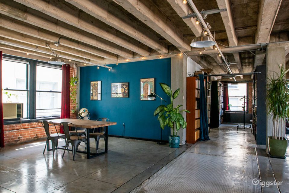 DTLA Library Loft with Skyline View | Rent this location on Giggster