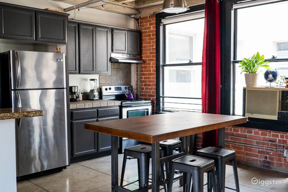 DTLA Library Loft with Skyline View | Rent this location on Giggster