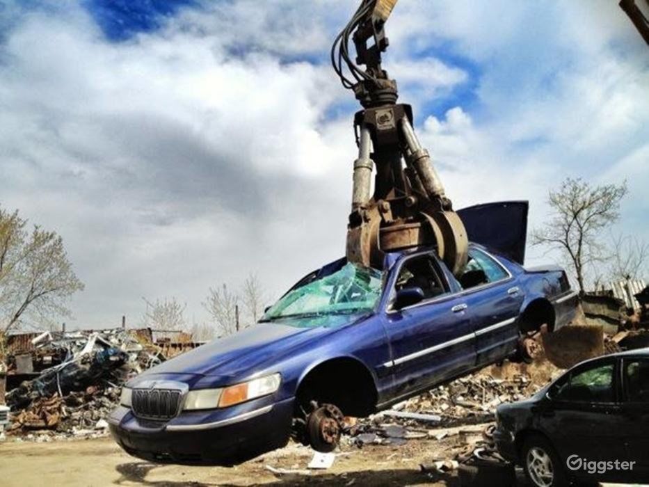 Scrap Metal Junkyard Set for Photo Shoot/Filming | Rent this location ...