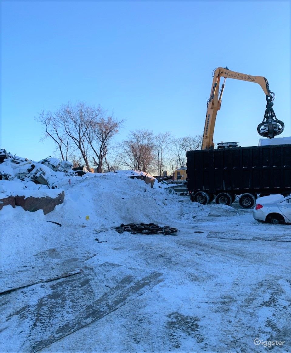 Scrap Metal Junkyard Set for Photo Shoot/Filming | Rent this location ...
