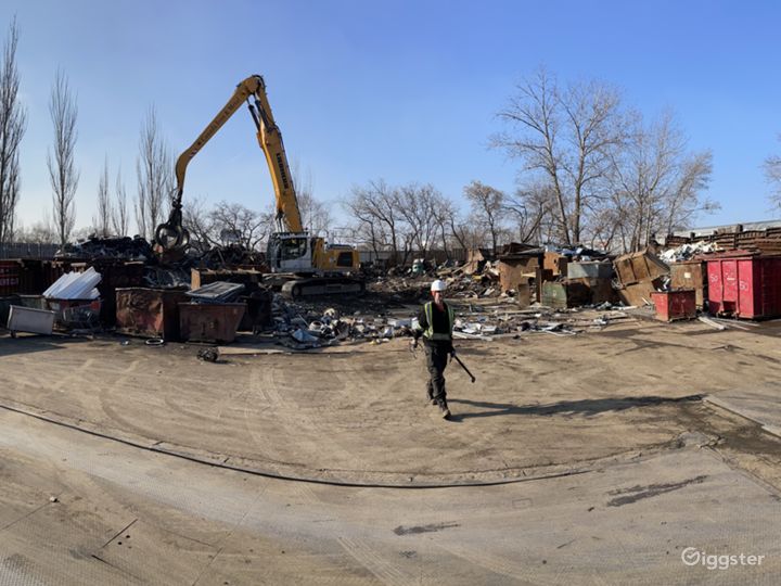 Scrap Metal Junkyard Set for Photo Shoot/Filming | Rent this location ...
