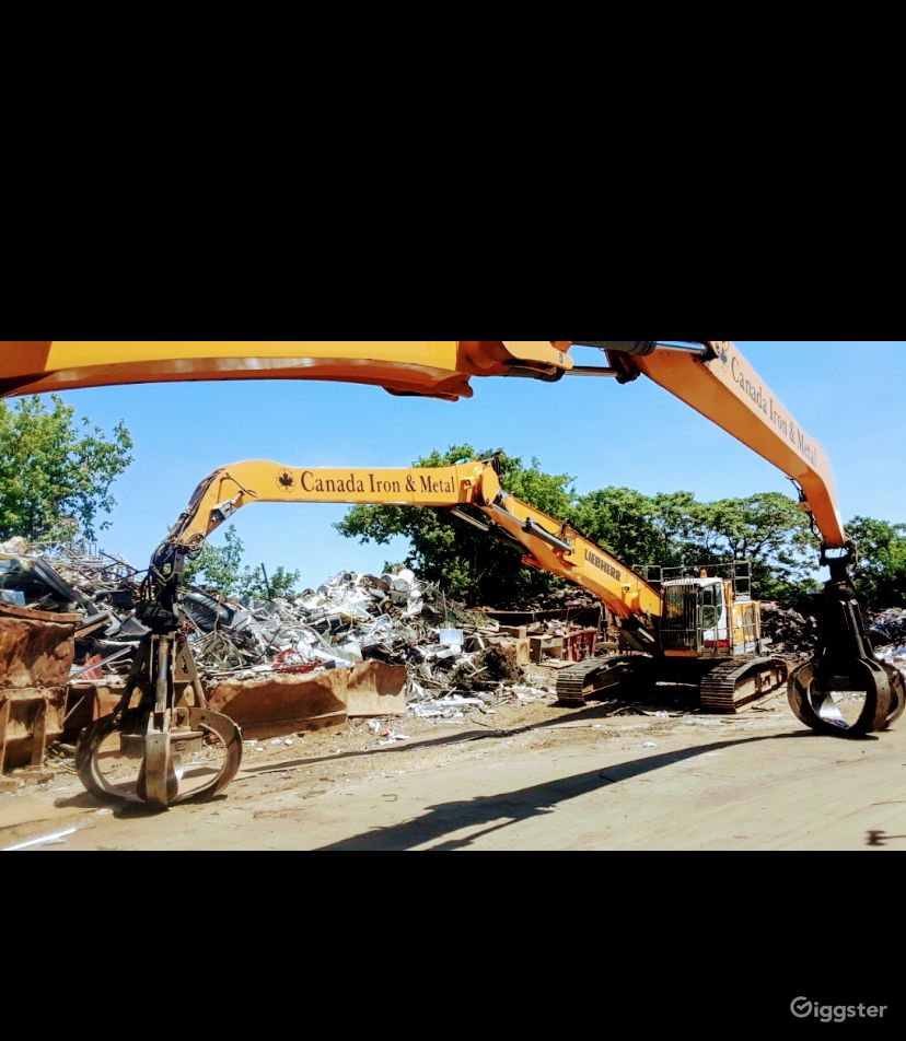 Scrap Metal Junkyard Set for Photo Shoot/Filming | Rent this location ...