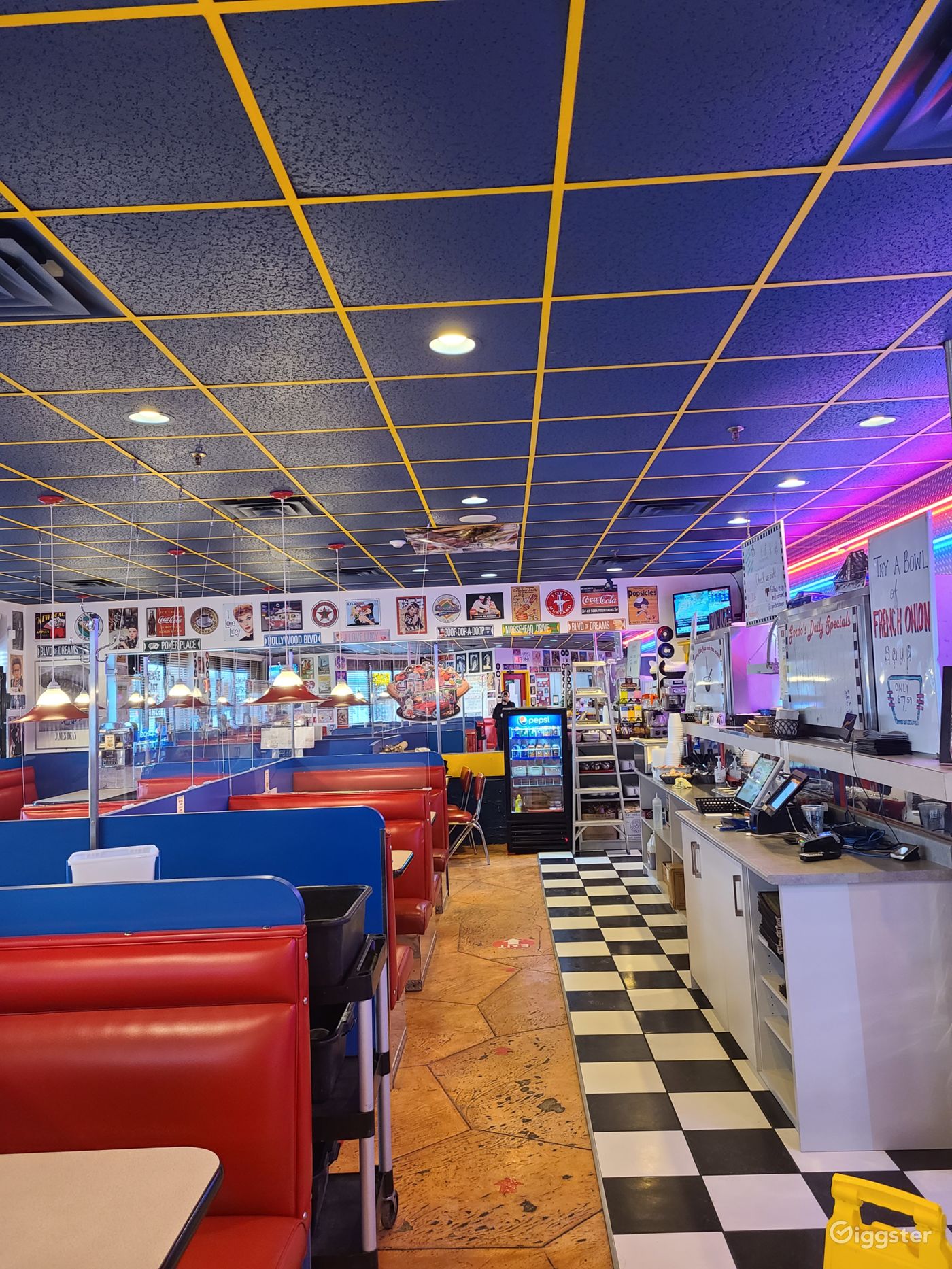 50's & 60's diner | Rent this location on Giggster