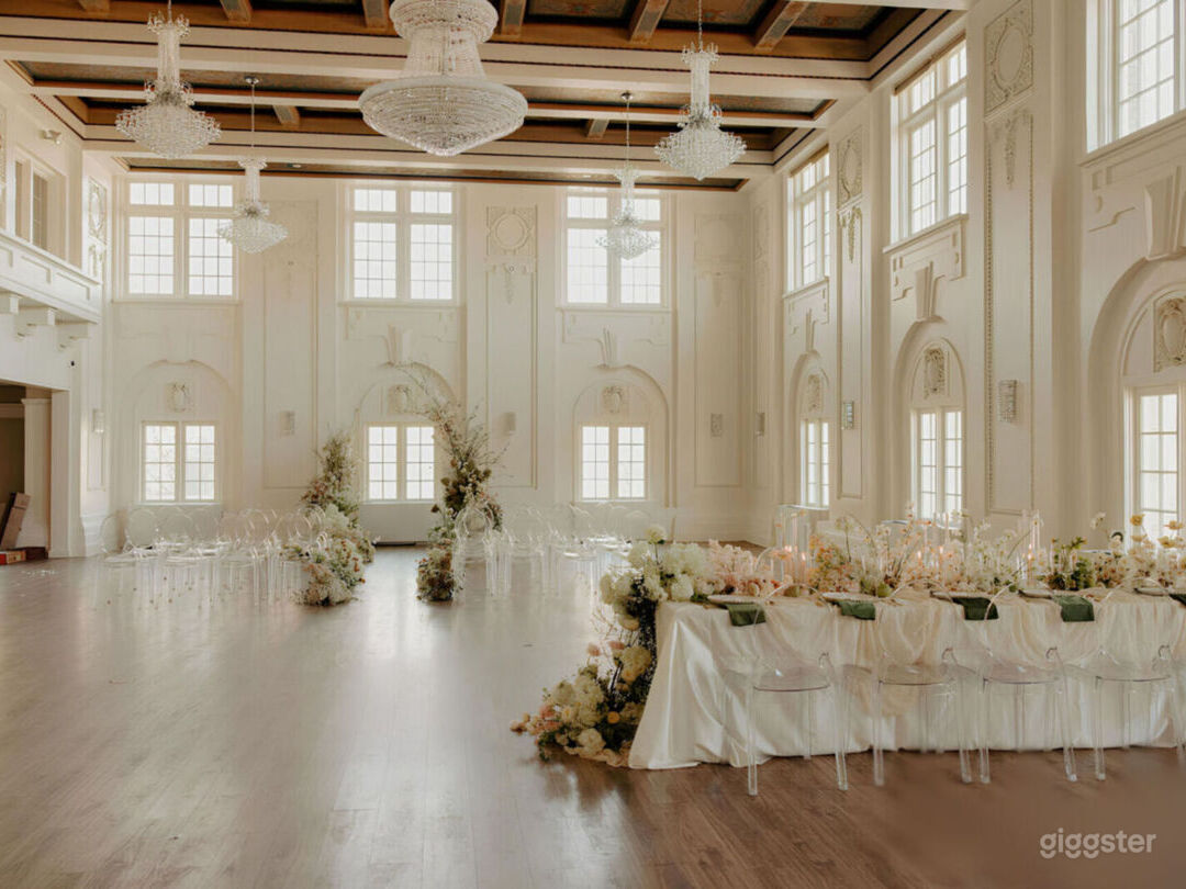 Elegant Historic Ballroom For Film, Photo, & Events | Rent this ...