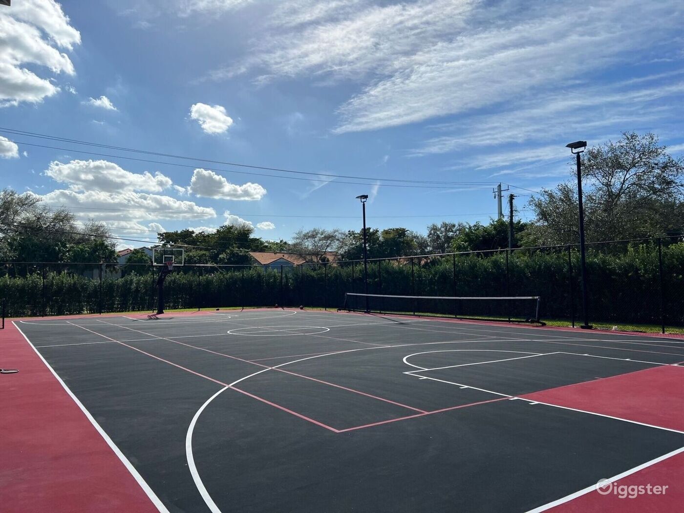 Full NBA Legal-sized Multi-purpose Basketball Court | Rent this ...