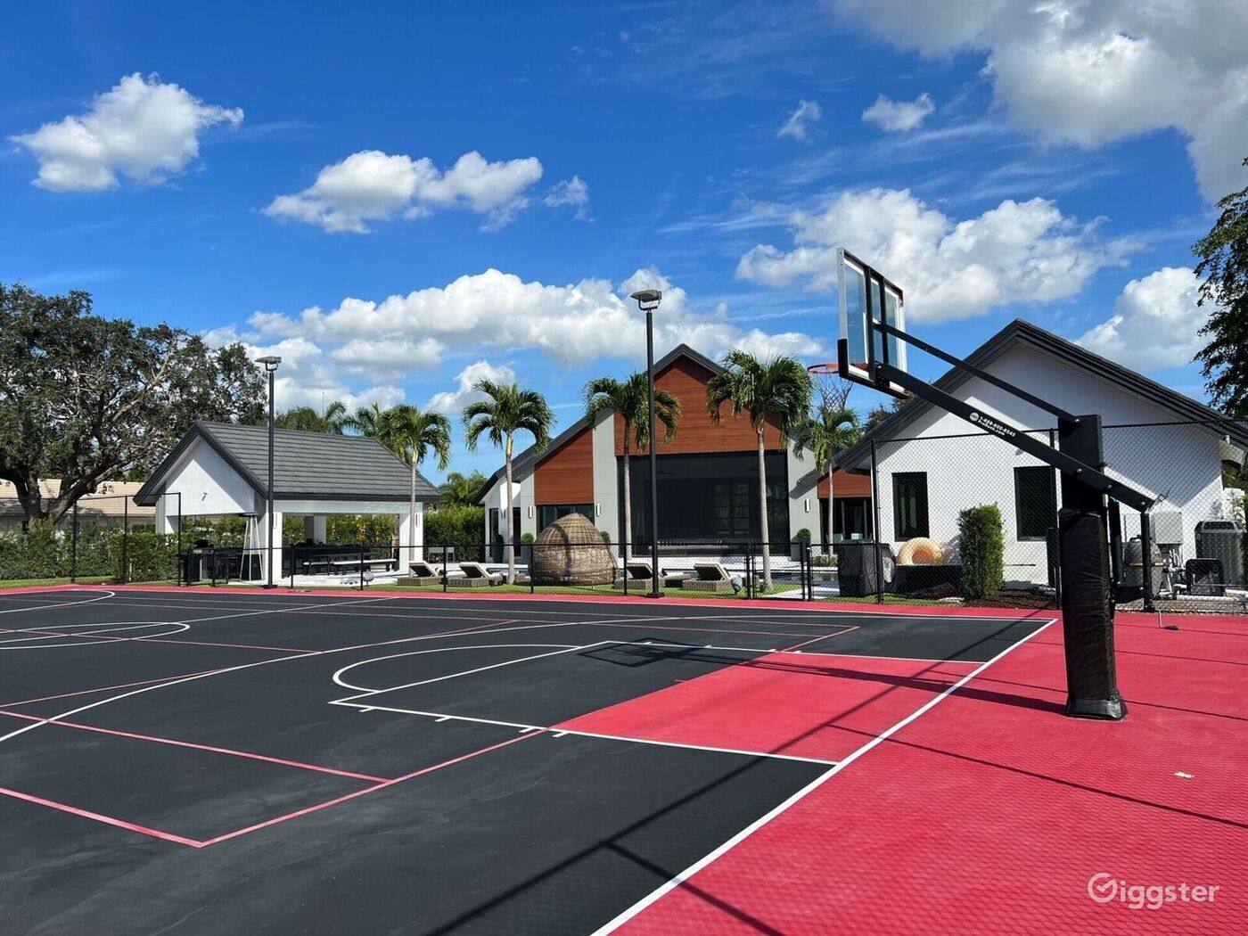 Full NBA Legal-sized Multi-purpose Basketball Court | Rent this ...