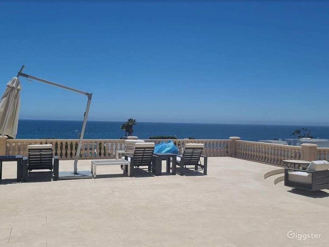 Luxury Malibu Infinity Pool with Ocean Views | Film Location Rental