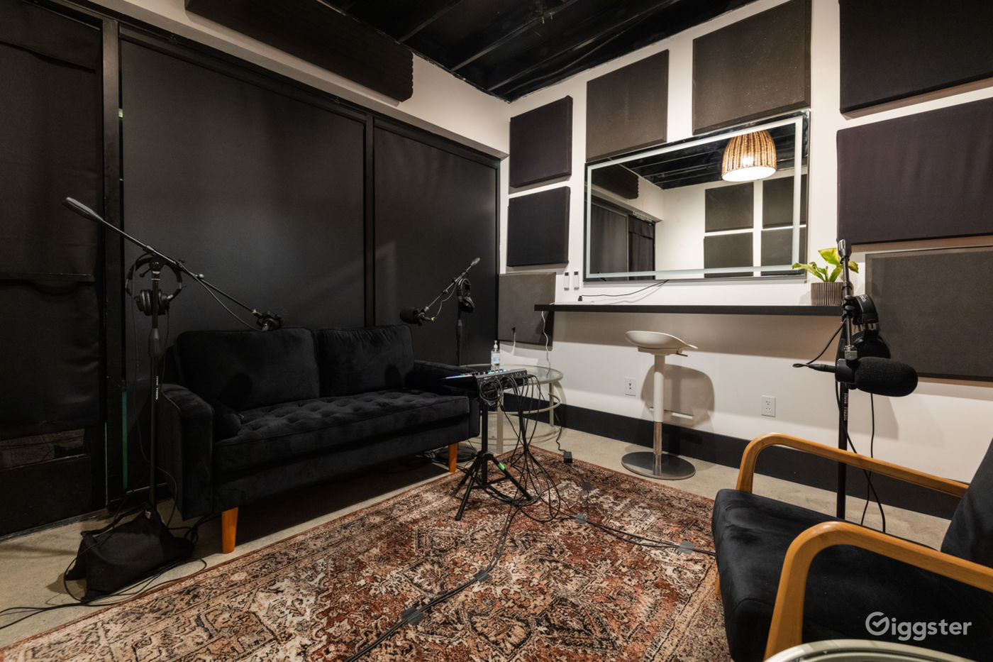 Podcast Recording Room | Rent this location on Giggster