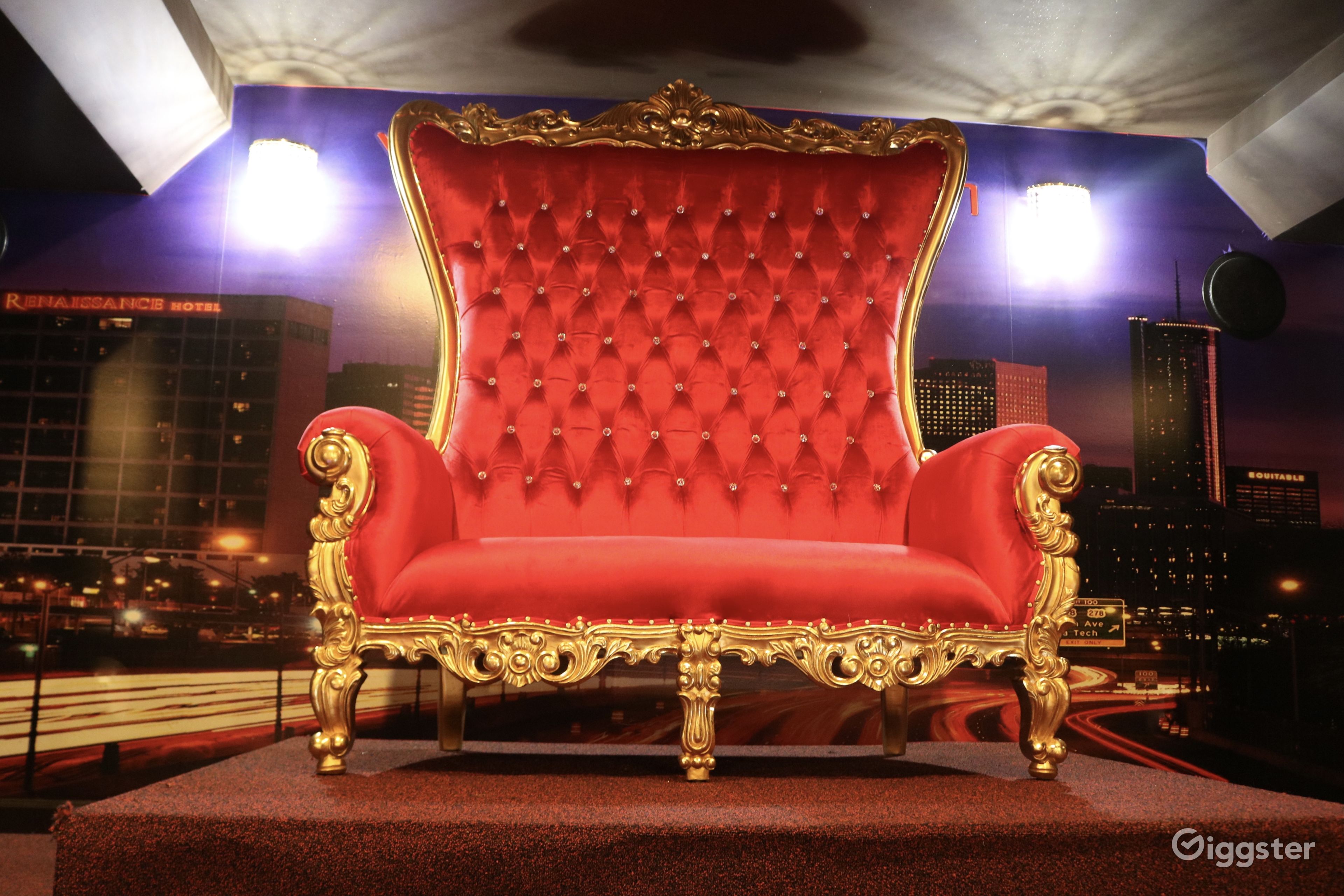 Reign of Thrones~12 Royal King/Queen Throne Chairs | Rent this location ...